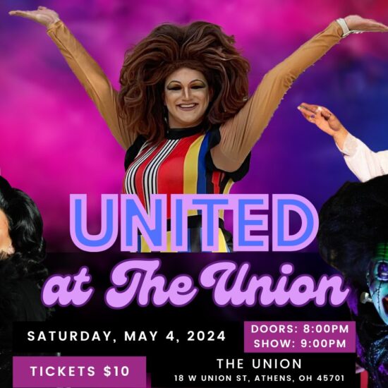 Upcoming Union Events & Shows | 18 W. Union St. | Athens, Ohio